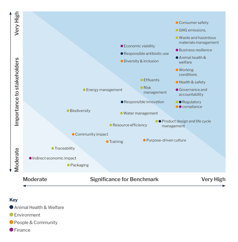 Our Materiality Assessment - Benchmark Holdings plc (LON:BMK)